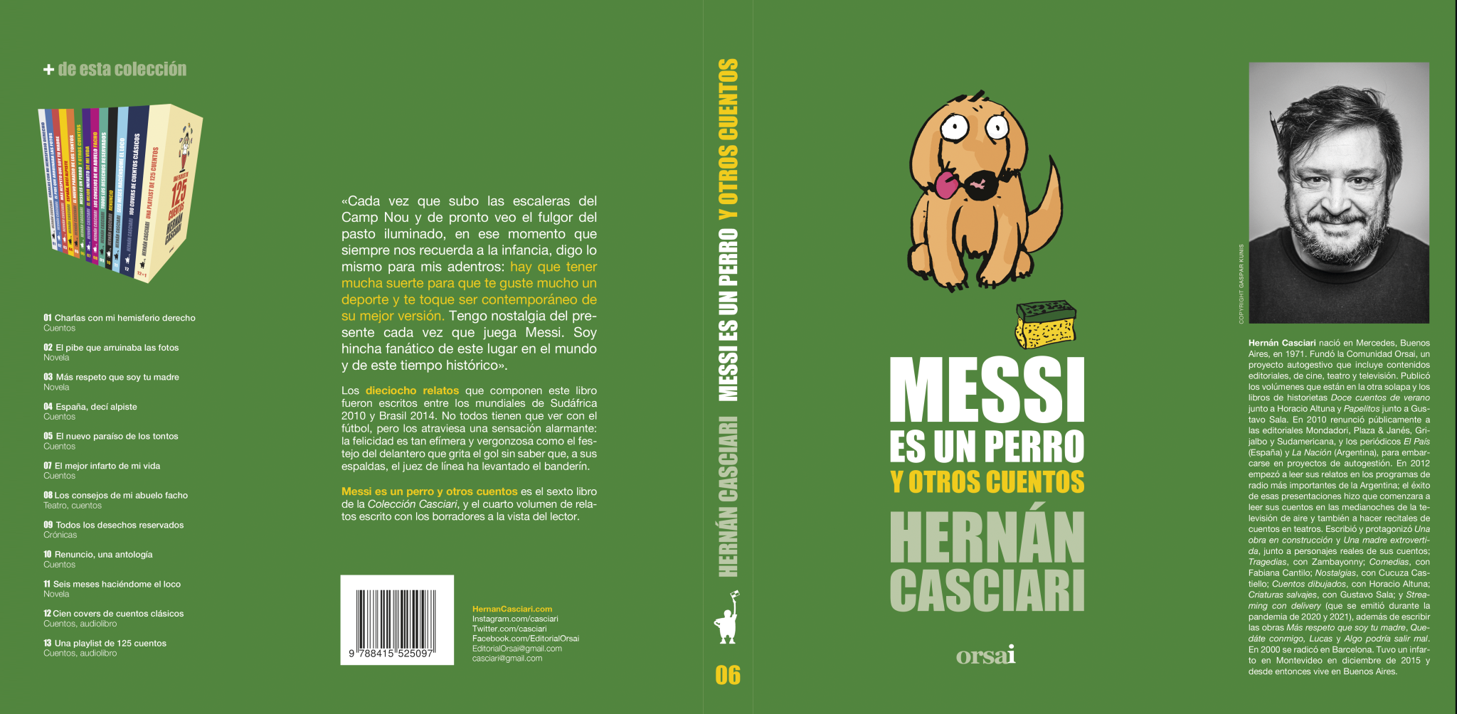 Messi es un perro y otros cuentos - Editorial Orsai